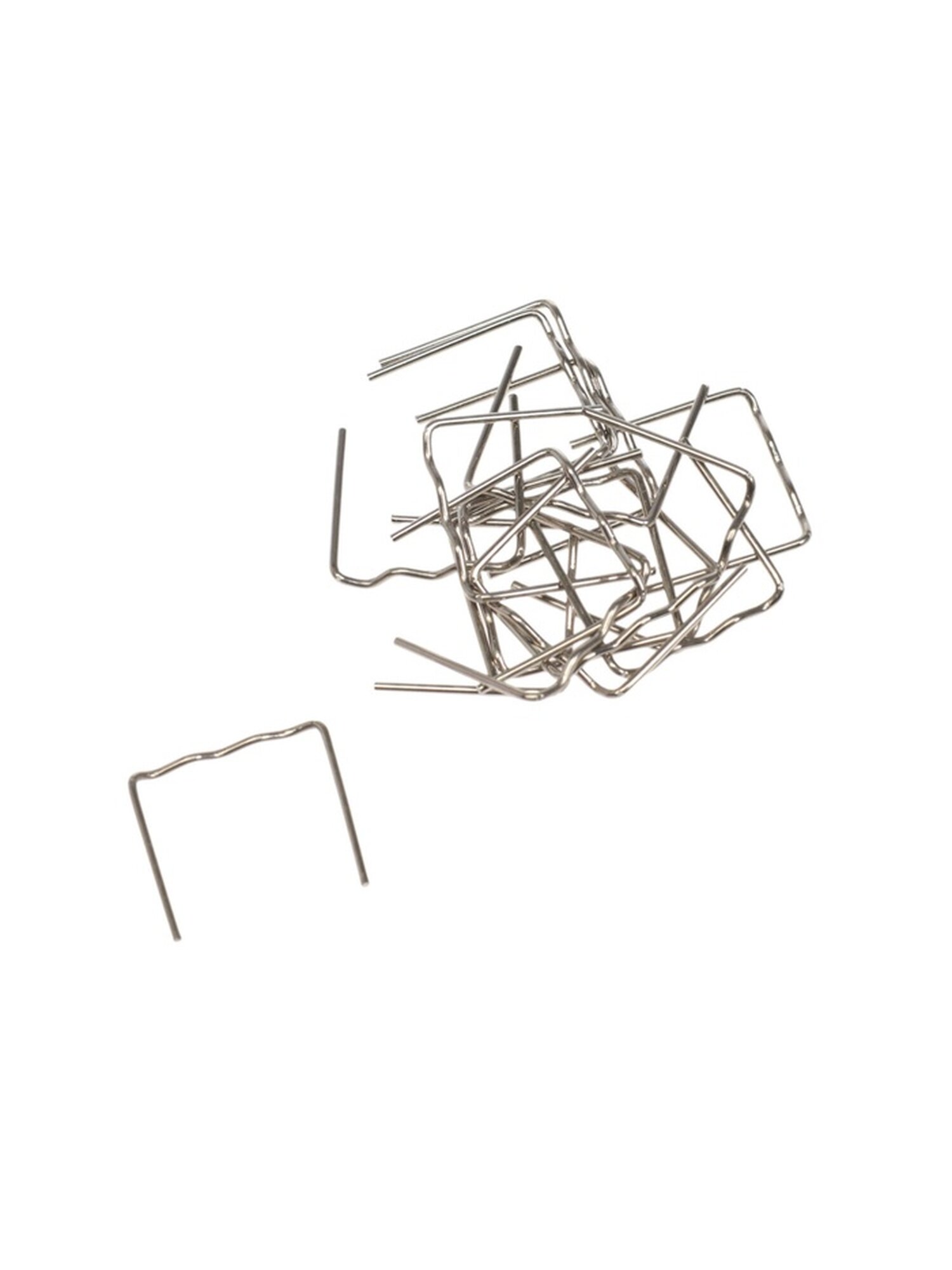 Скоба для ремонта пластика тундра, волнового типа, d=0.8 мм, 500 шт. 10646732