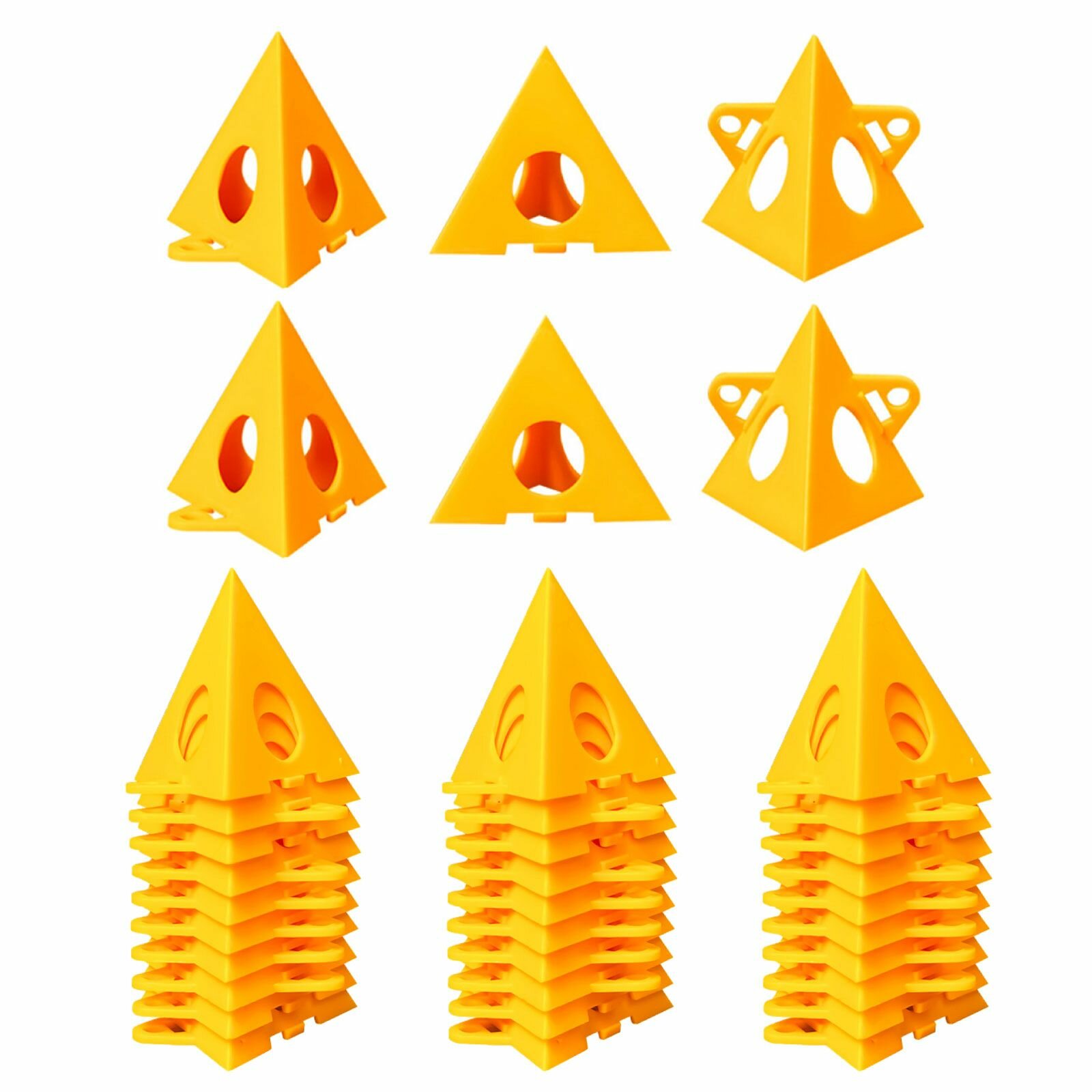 38 шт Пирамидальные подставки для покраски мини треугольные опоры деревообработки