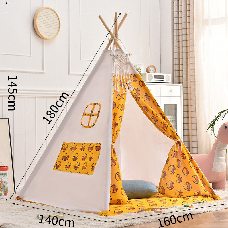 Вигвам Amazon Home "Индийский замок", белый, для детей ,1,8м