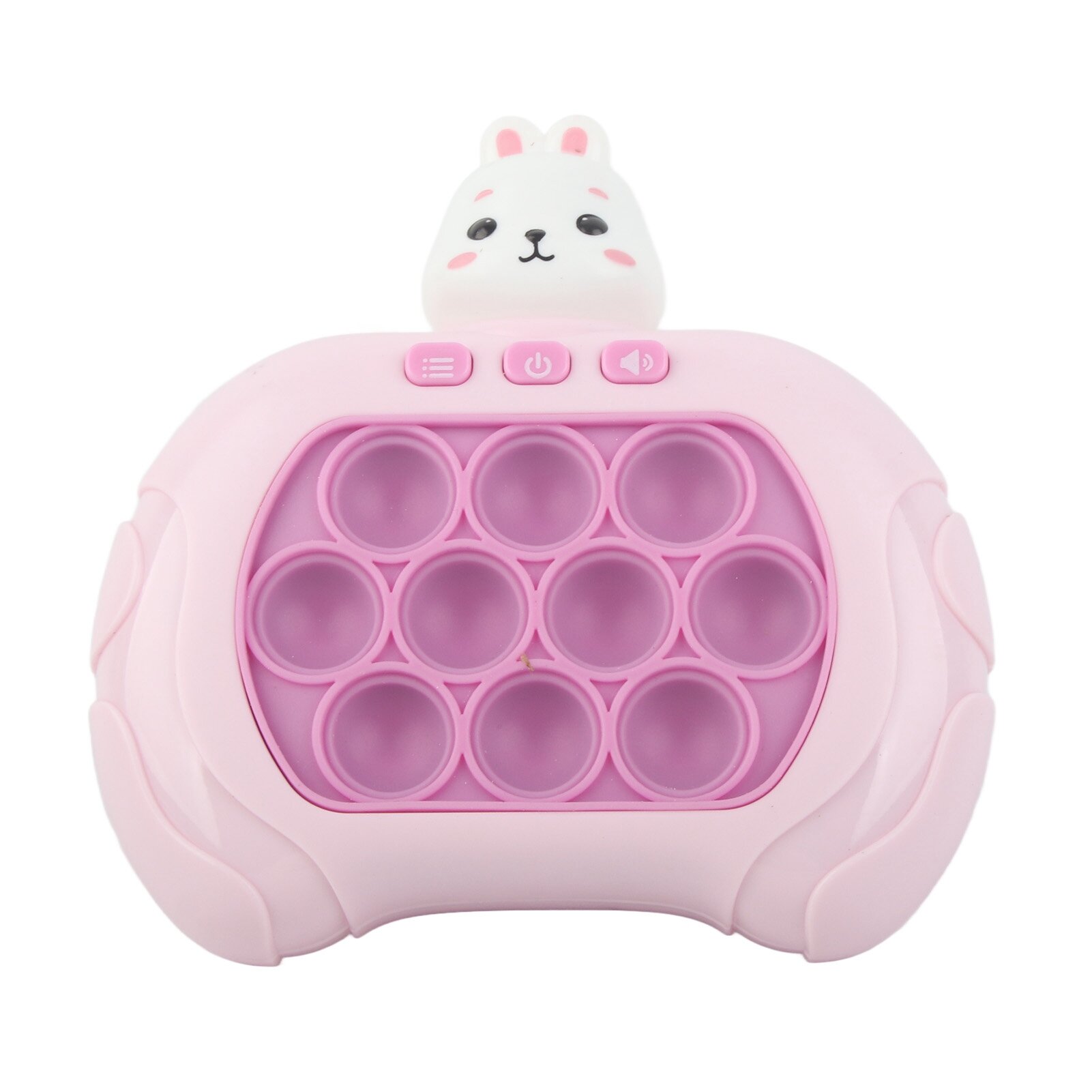 Игра Pop Light Up Game Quick Push Bubble Interactive Funny Safe Plastic Handt Coaching Handhelt Pilet for Kids Bunny