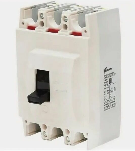 Силовой автомат Контактор ВА04-36 термомагнитный, 10кА, 3P, 320А, арт. 1021314