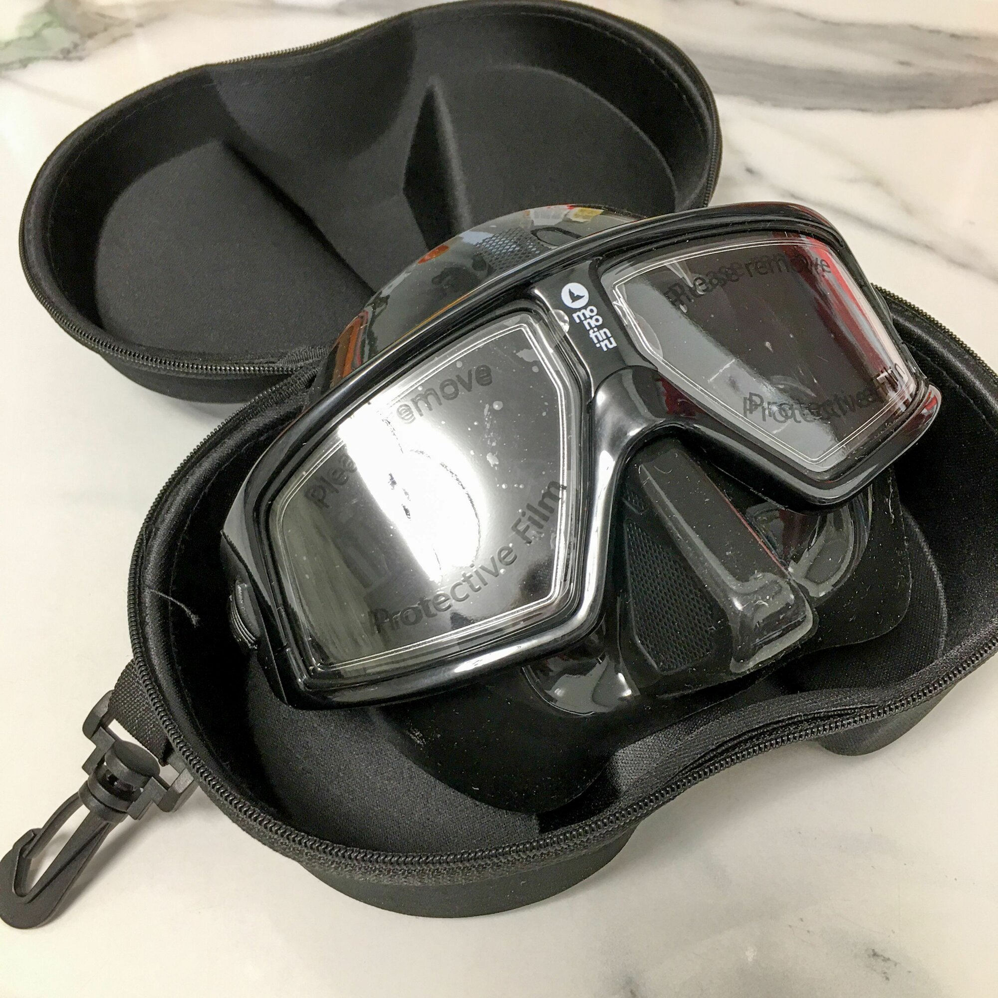 Маска для фридайвинга и плавания Monofin line