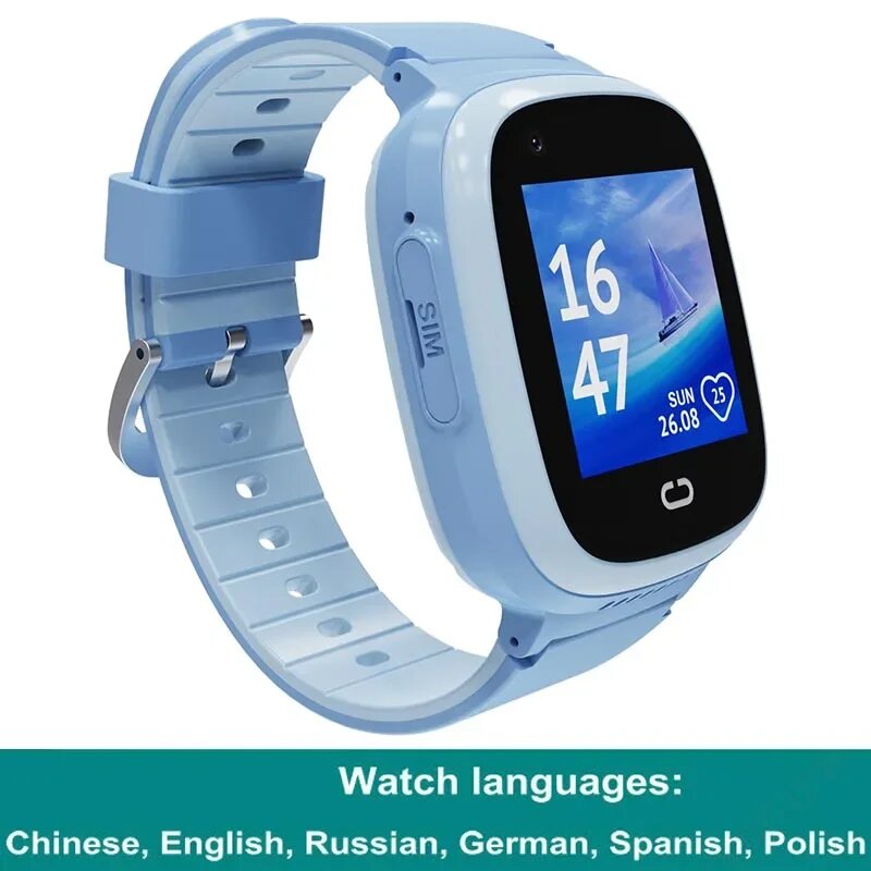 Детские часы для смартфонов многофункциональные водонепроницаемые