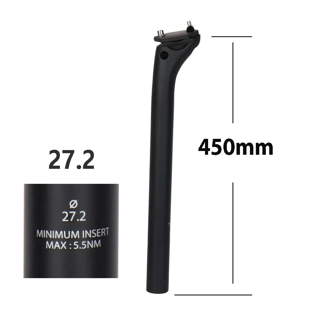Подседельный штырь ELITAONE карбоновый 27.2x450mm