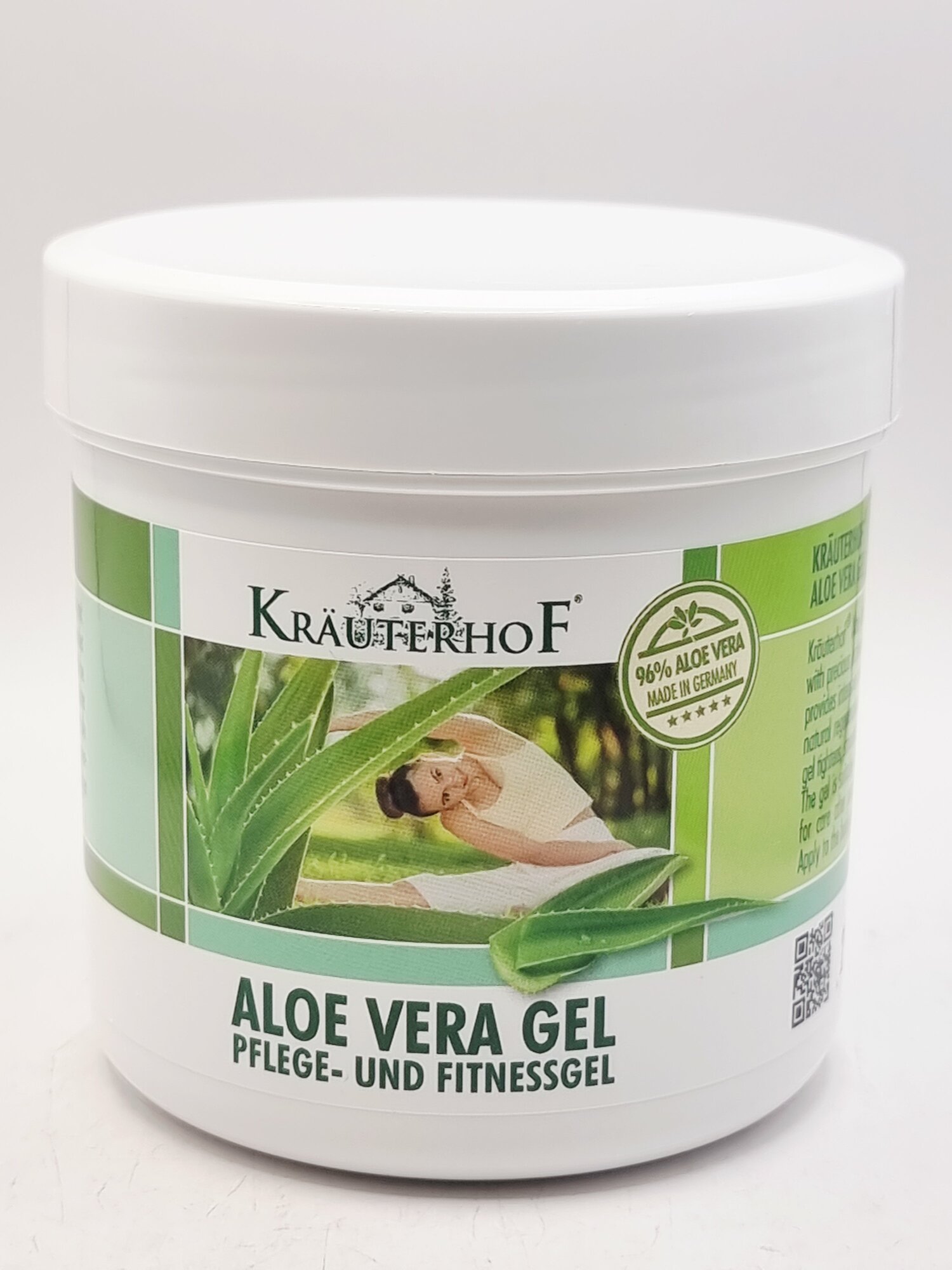 Krauterhof Гель Алоэ Вера для ухода и фитнеса, 250 мл (Германия)