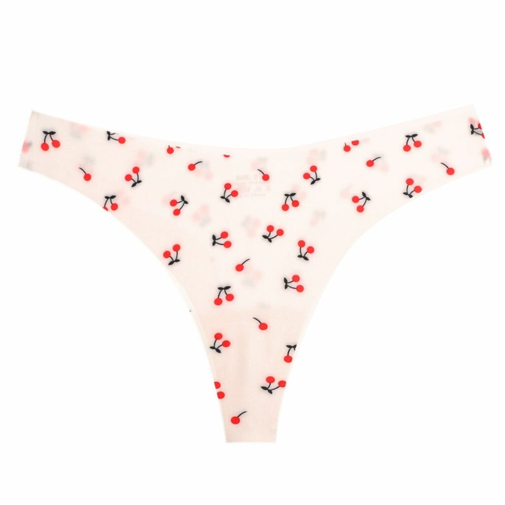 Женские шелковые стринги без швов