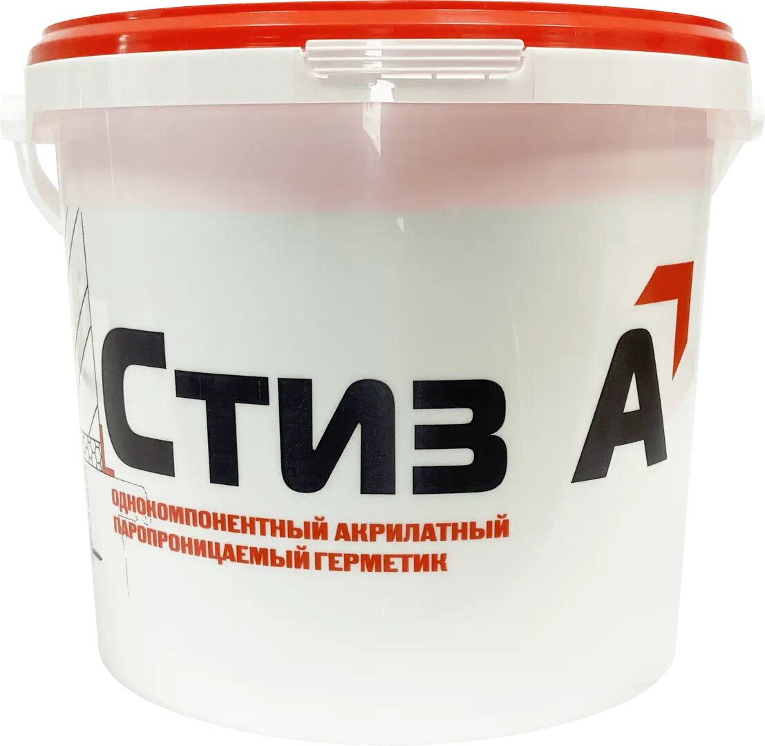 Герметик акриловый для окон Сазиласт Стиз А 7 кг