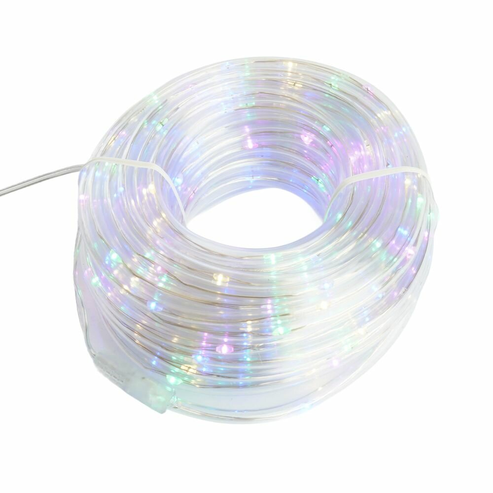 Гирлянда Feron CL587 линейная LED V230 L 10 м + 2 м шнур прозрачный - свет мультиколор, арт. 51462