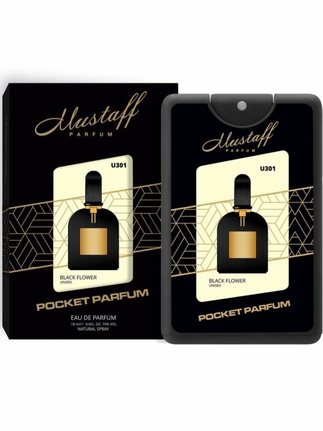 Парфюмерная вода Mustaff BLACK FLOWER