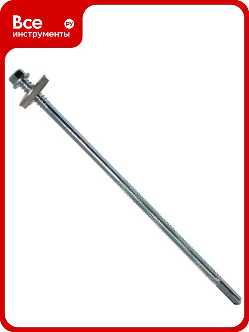 Gigant Саморез для сэндвич-панелей 6,3/5,5x160 оцинкованный 50 шт. G-124101