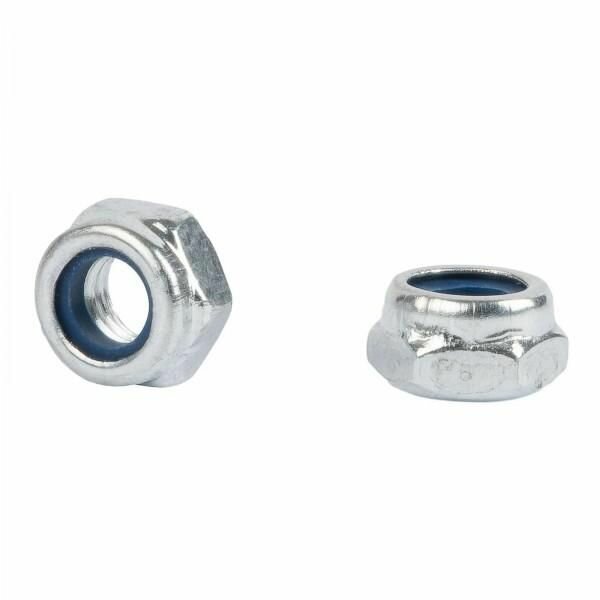 Гайка со стопорным кольцом М6 (20шт в зип-локе) 0000504