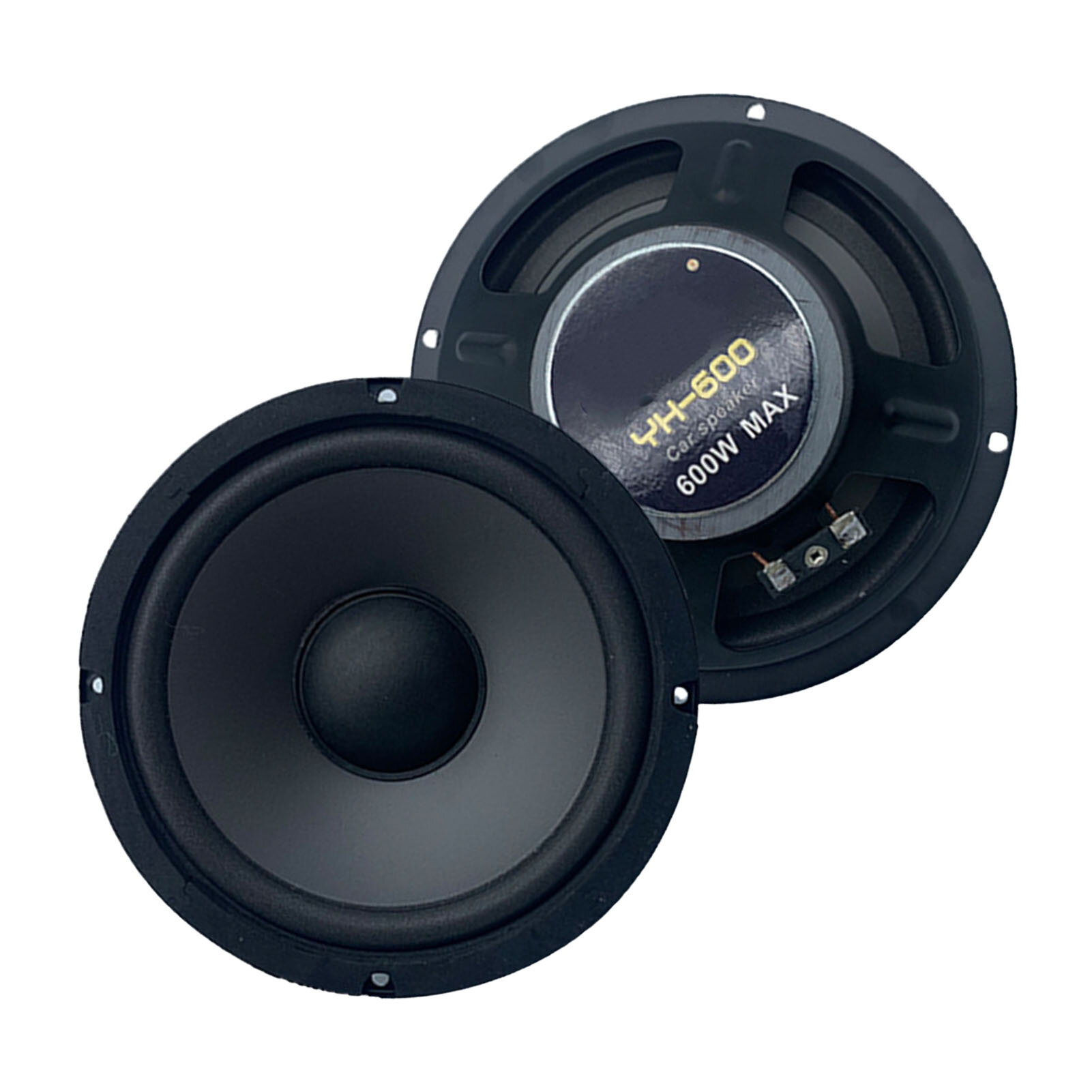 2 шт. Коаксиальные динамики 6,5 дюйма для автомобилей, высокочувствительные стерео колонки 600W