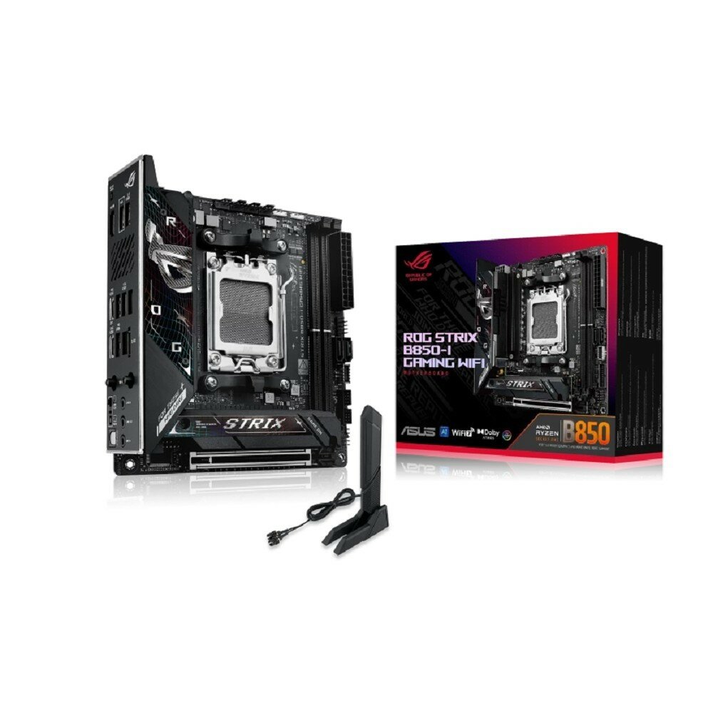 ASUS Материнская плата ROG STRIX B850-I GAMING WIFI Socket AM5 2хDDR V 2хM.2