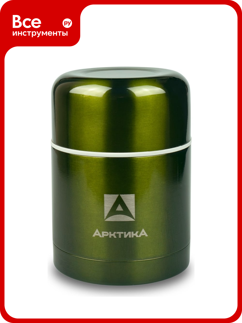 Термос для еды с супер-широким горлом Арктика 0.5 л, болотный 302-500-GN