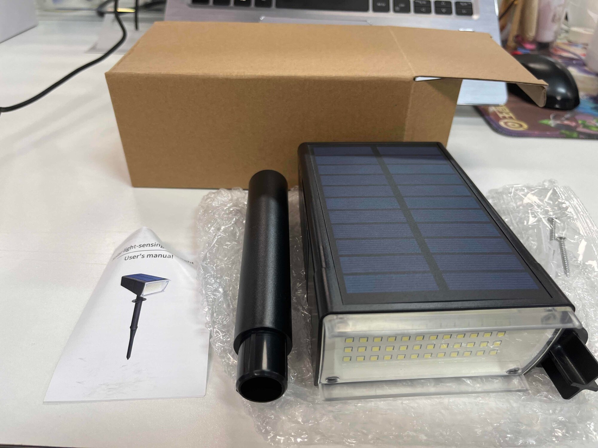 Наружные солнечные садовые светильники газонная лампа солнечная батара