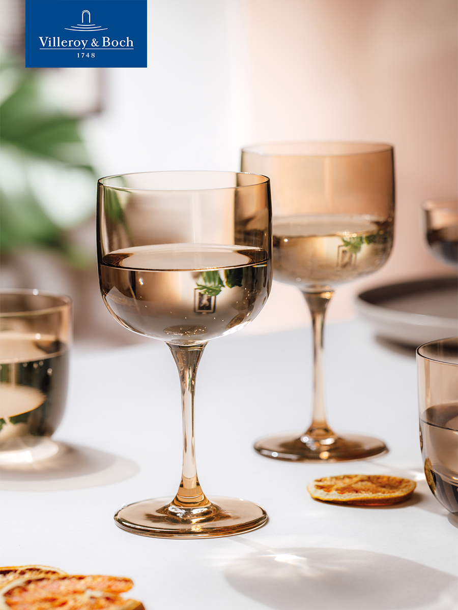 Набор бокалов для вина 2 шт, 270 мл, Like Clay, like. by Villeroy & Boch, Хрустальное стекло