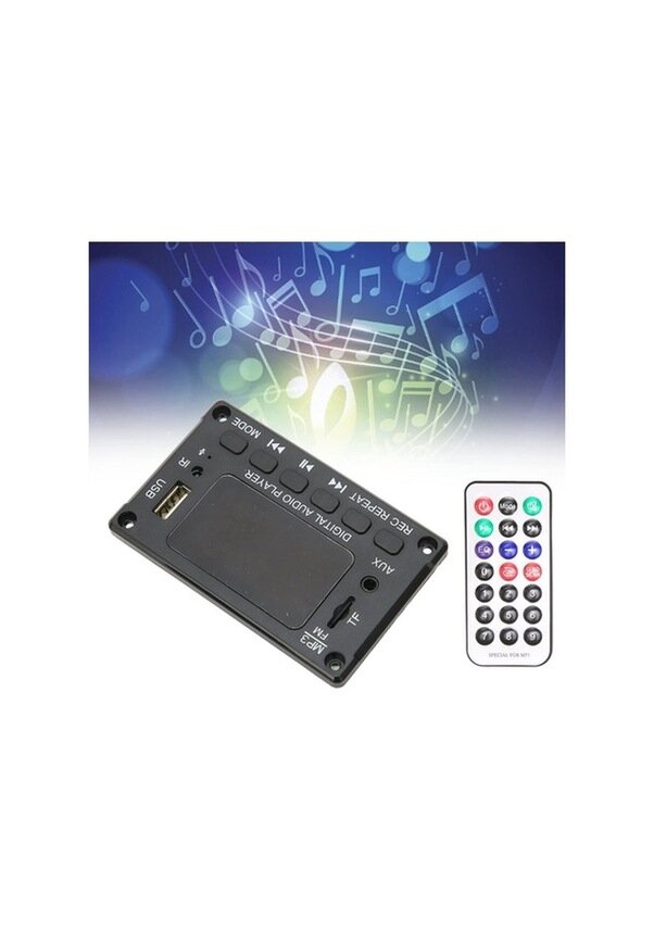 Модуль MP3-плеера с дистанционным управлением, плата декодера Bluetooth Annadue 2x40 Вт, беспроводная система музыкального плеера