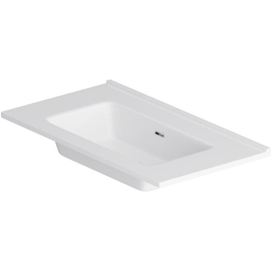 Раковина мебельная Am.pm Sense, керамическая, 80 см, встроенная, белый, глянец M7BWCC0802WG