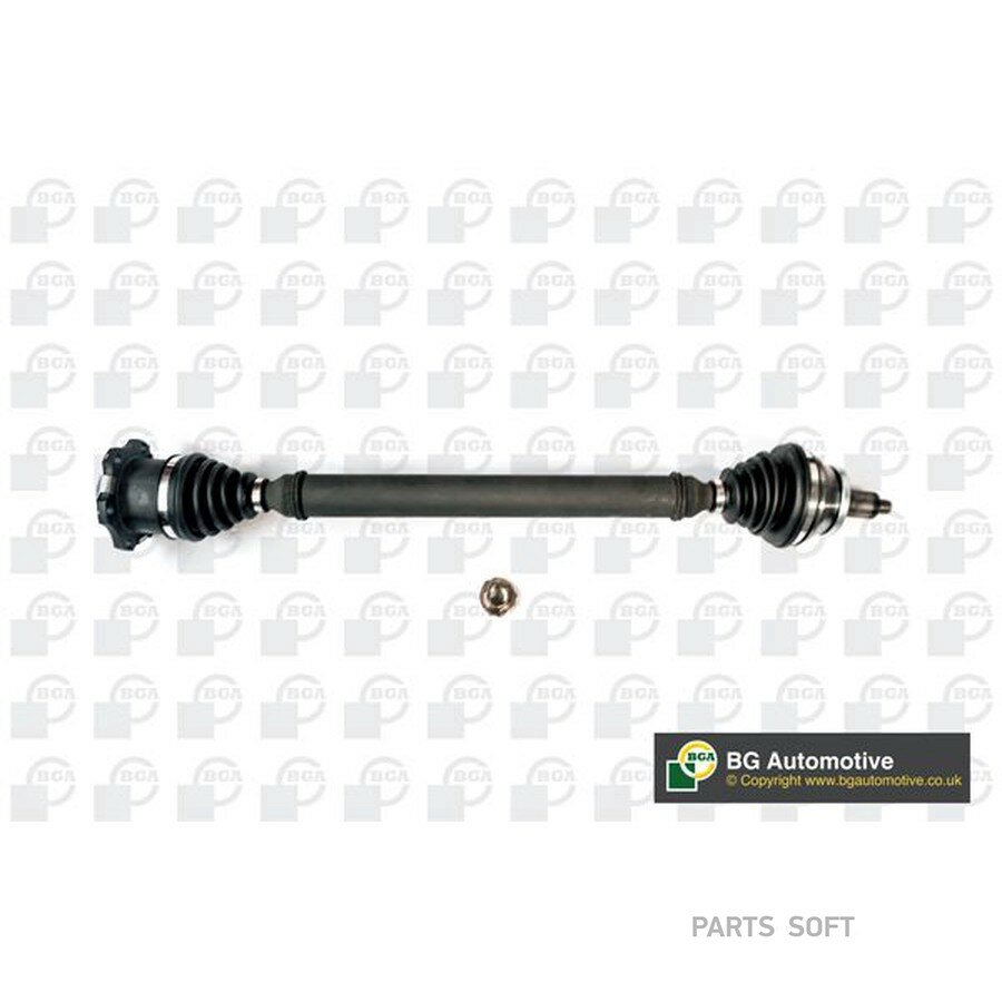 Полуось Volkswagen Polo 2005-2010, Polo Dune 2006-2010 от официального дистрибьютора, BGA, артикул DS9628R