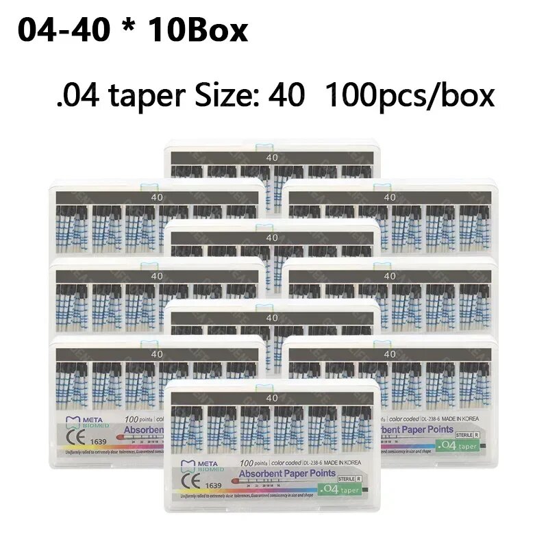 Стоматологические бумажные наконечники Mark 02 04 06 04 40