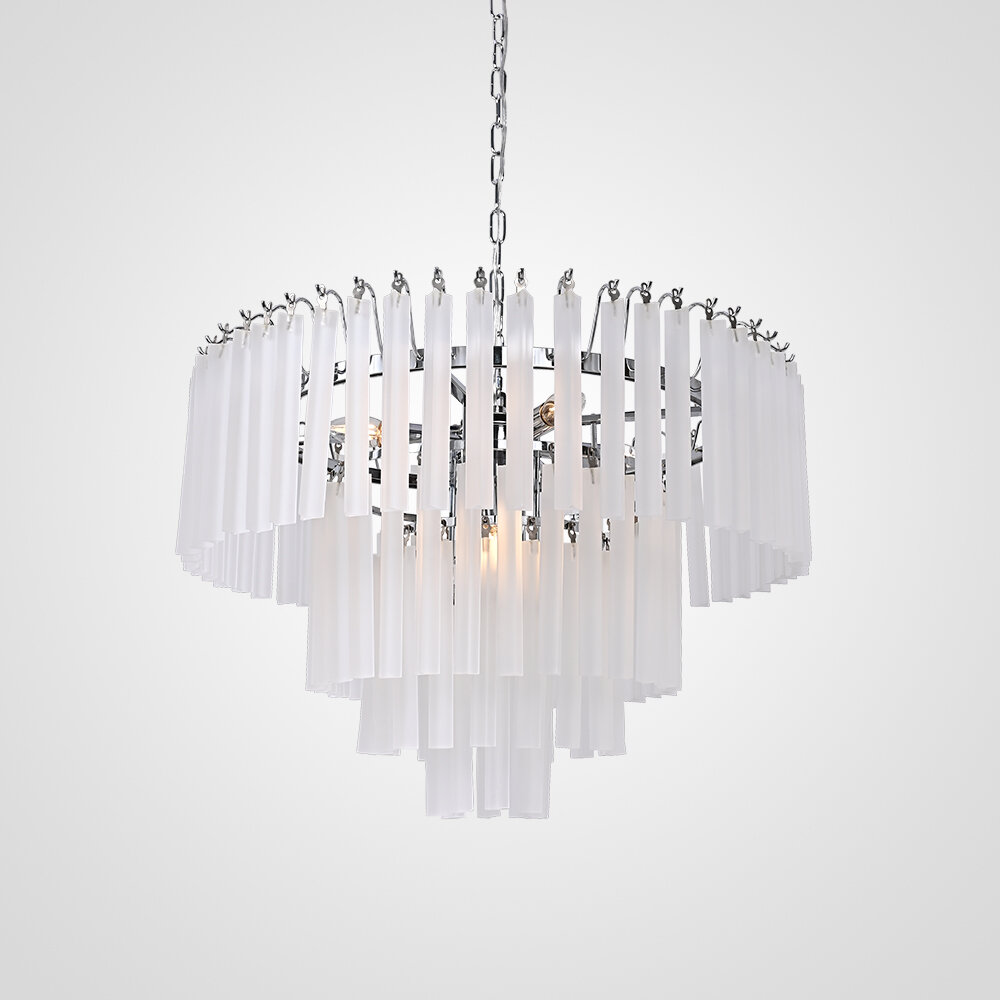 Подвесная люстра Eich Chandelier Nova 9 D65 nickel