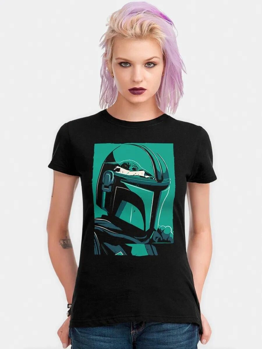 Футболка Мандалорец / The Mandalorian / Женская