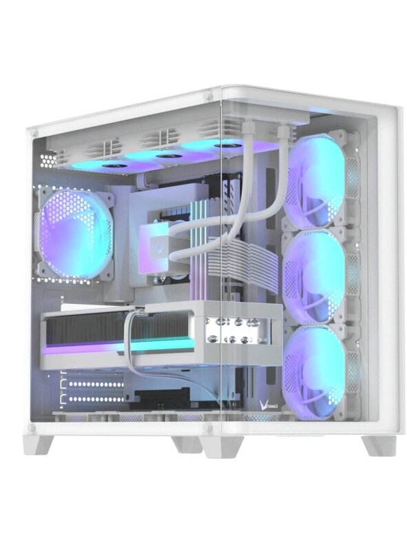 Компьютерный корпус ATX Formula Crystal U2 белый (crystal u2 w)