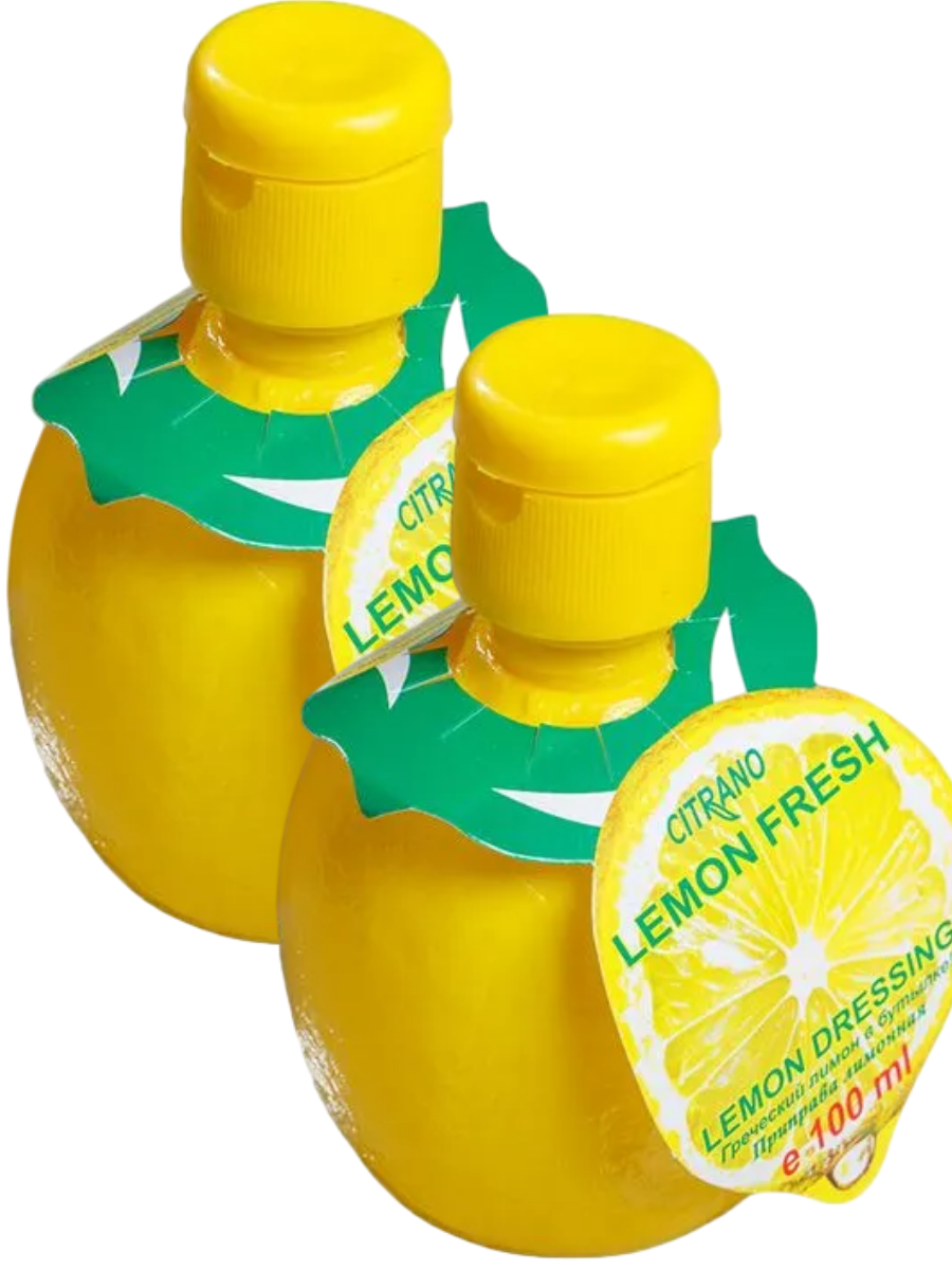 Лимонная приправа сок Citrano Lemon fresh 2шт по 100 мл