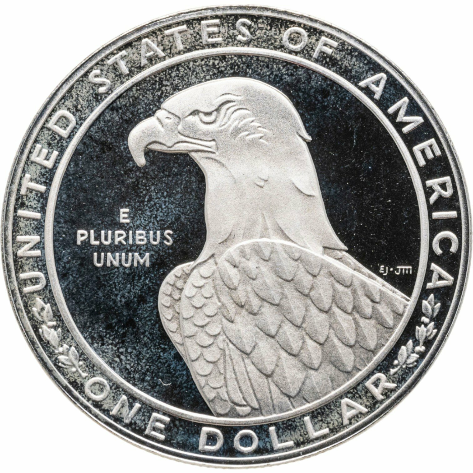 США 1 доллар dollar 1983 S Proof "XXIII летние Олимпийские Игры - Дискобол", Серебро 900
