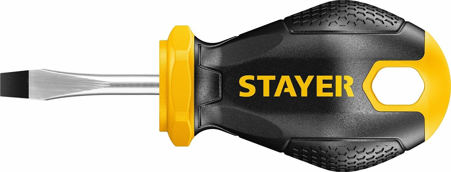 Отвертка STAYER Hercules, SL5 x 38, профессиональная, качественная, инструментальная 2509-38-4.7_z03
