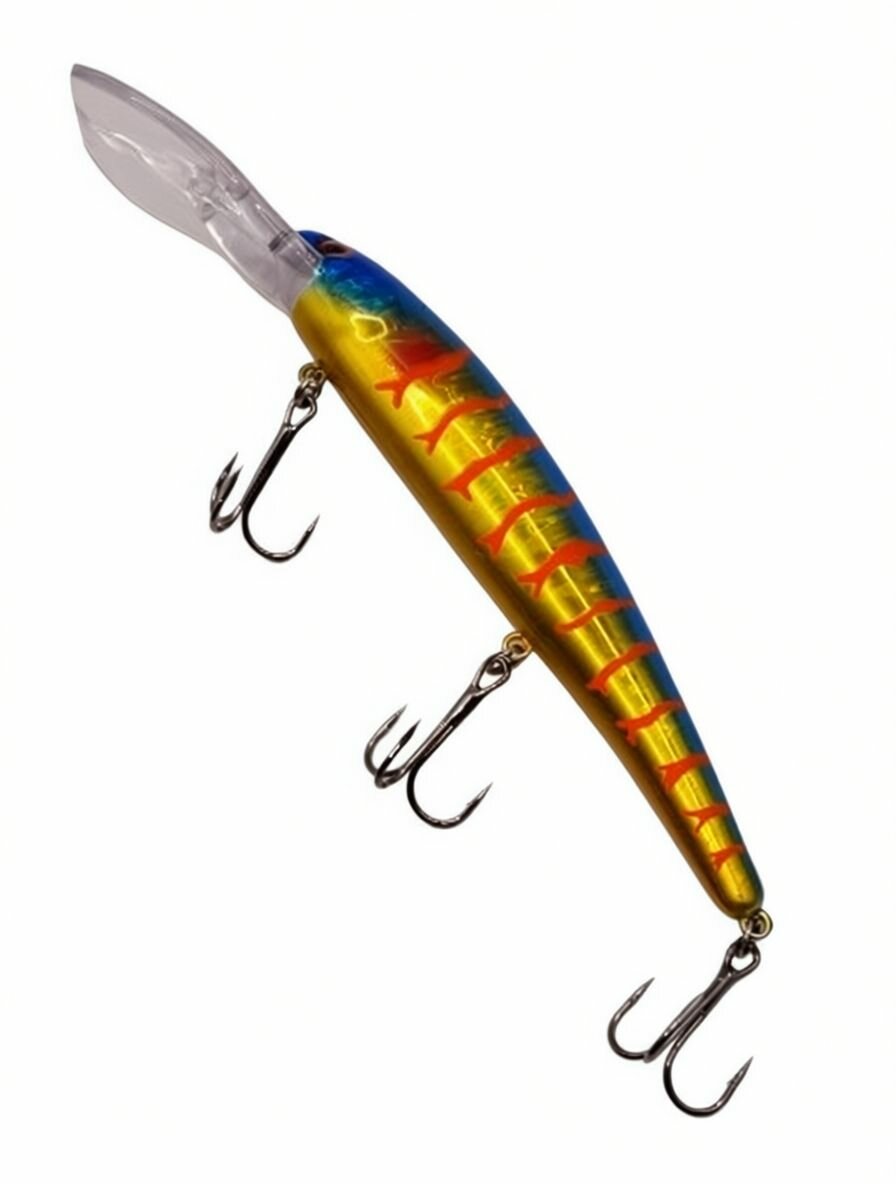 Воблер BANDIT WALLEYE DEEP 120 мм 19 г глубоководный минноу, для щуки, судака, окуня