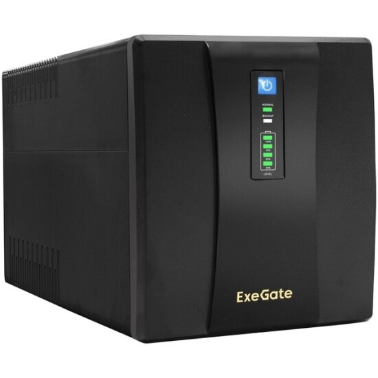 Источники бесперебойного питания Exegate SpecialPro UNB-1600. LED. AVR.4SH. USB 1600VA/950W