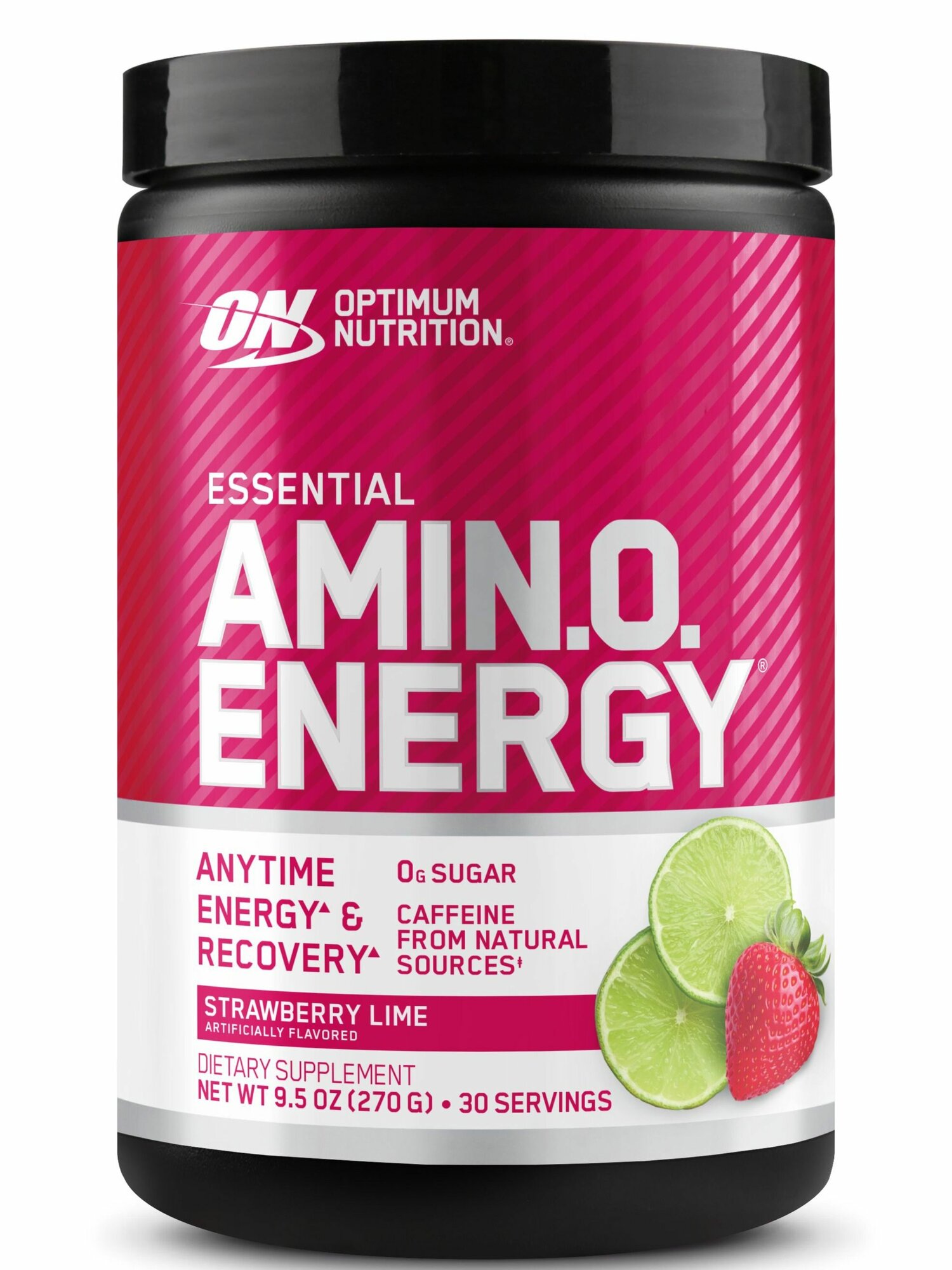 Комплекс аминокислот Optimum Nutrition Essential Amino Energy 270 гр, Клубника-лайм