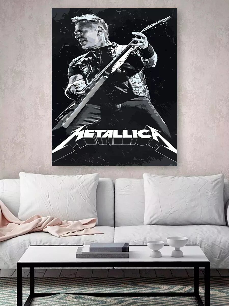 Картина по номерам Металлика