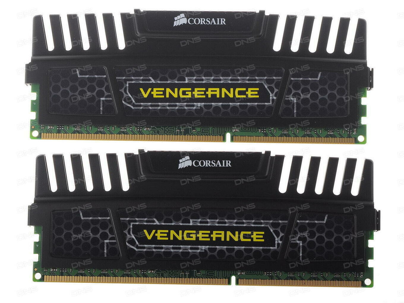 Оперативная память Corsair Vengeance (CMZ8GX3M2A1600C9) DIMM DDR3 8ГБ - DDR3, 4ГБх2 шт, 1600 МГц, 9-9-9-24