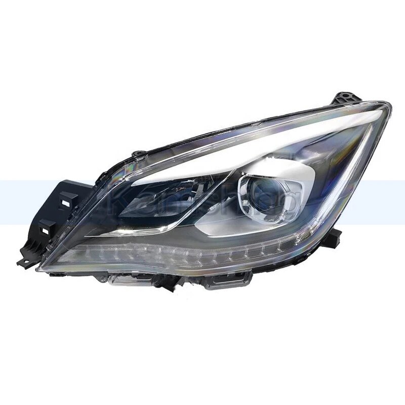 Kamshing 8-проводная фара переднего бампера для Evolute i-PRO 2018-2022, головной светильник, налобный фонарь, низкая конфигурация silver left side