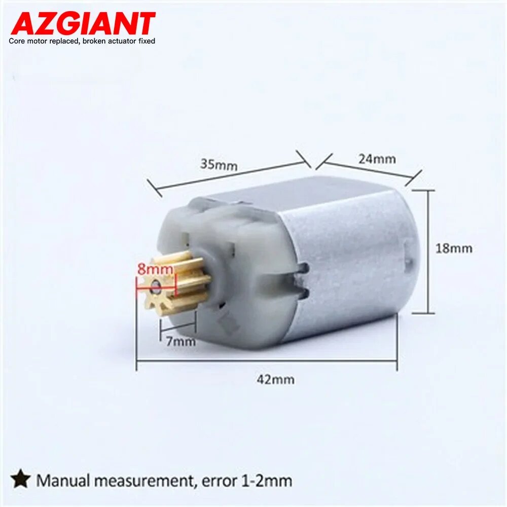 AZGIANT FC280 DC Мотор Автомобильный дверной замок Двигатели Центральный замок, 8-зубчатая игрушка DIY, творческие научные ремонтные комплекты DIY вентилятор Автозапчасти, 5pcs