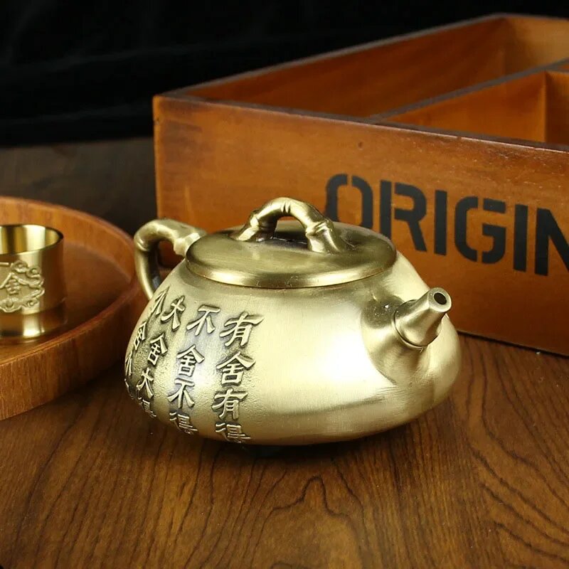 Латунный чайник DeShe