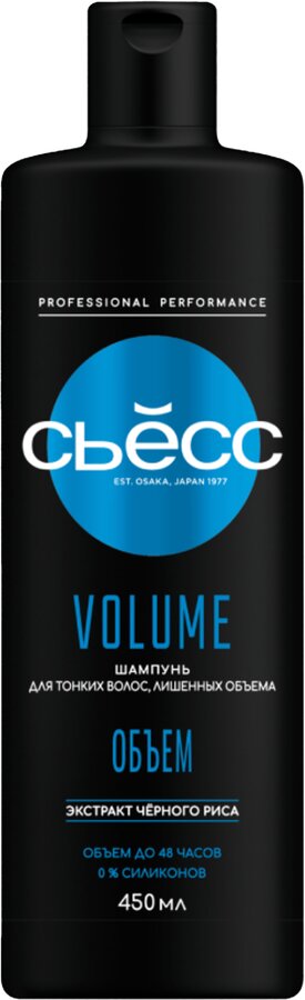 Шампунь для тонких и лишенных объема волос СЬĔСС Volume, 450мл