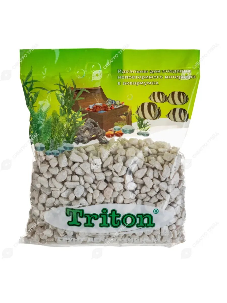 Грунт Тритон блестящий белый, 800 г.