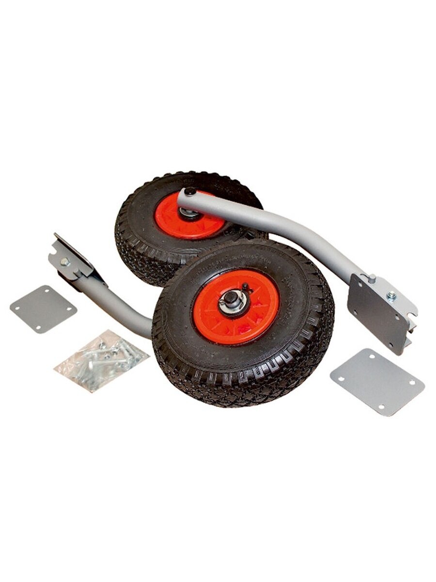 Транцевые колёса для лодок ПВХ перекидные (ТР Пневмо)