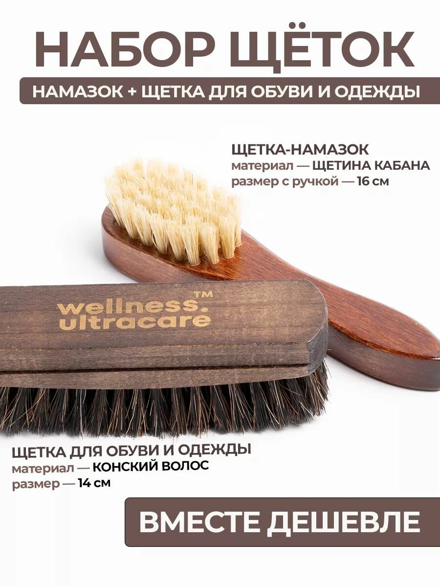 Щетка для обуви и одежды