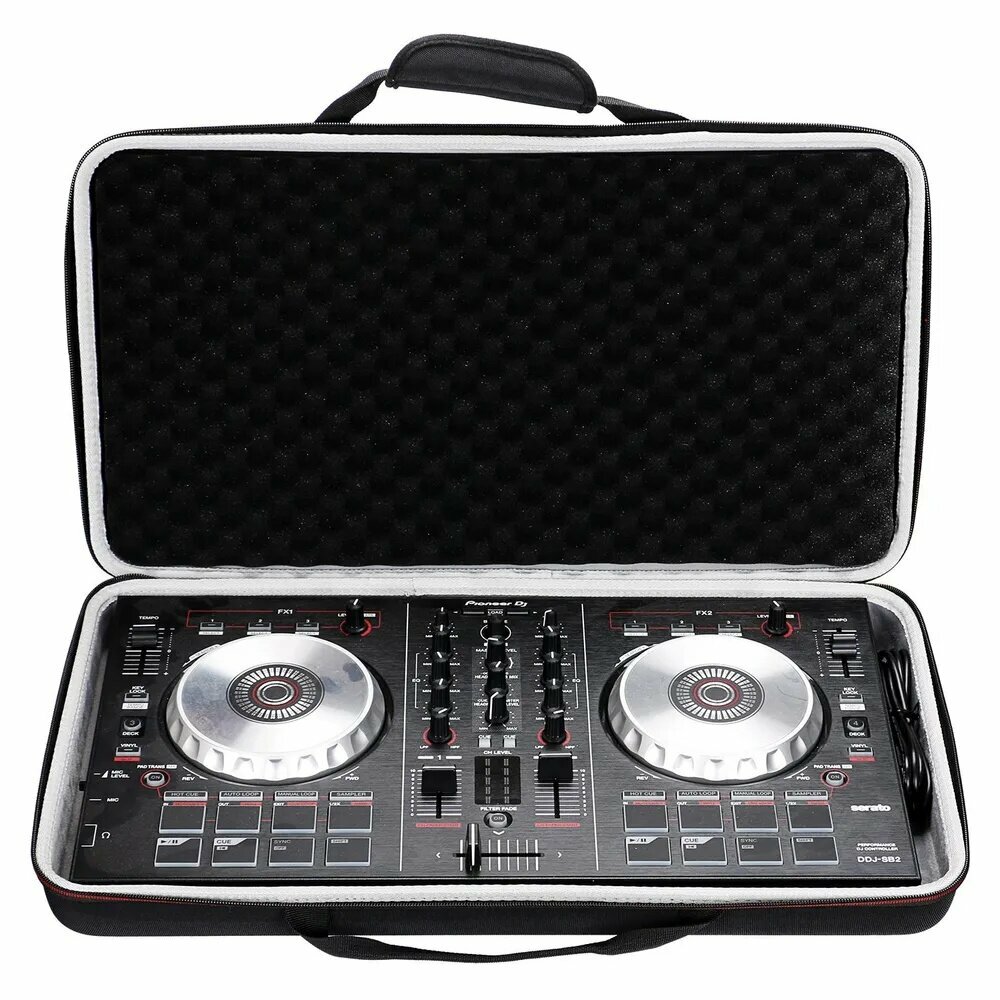 Pioneer DJ DDJ-SB2 / DDJ-SB3 / DDJ-400 / DDJ-FLX4 Жесткий чехол EVA для DJ-контроллера (только чехол!)