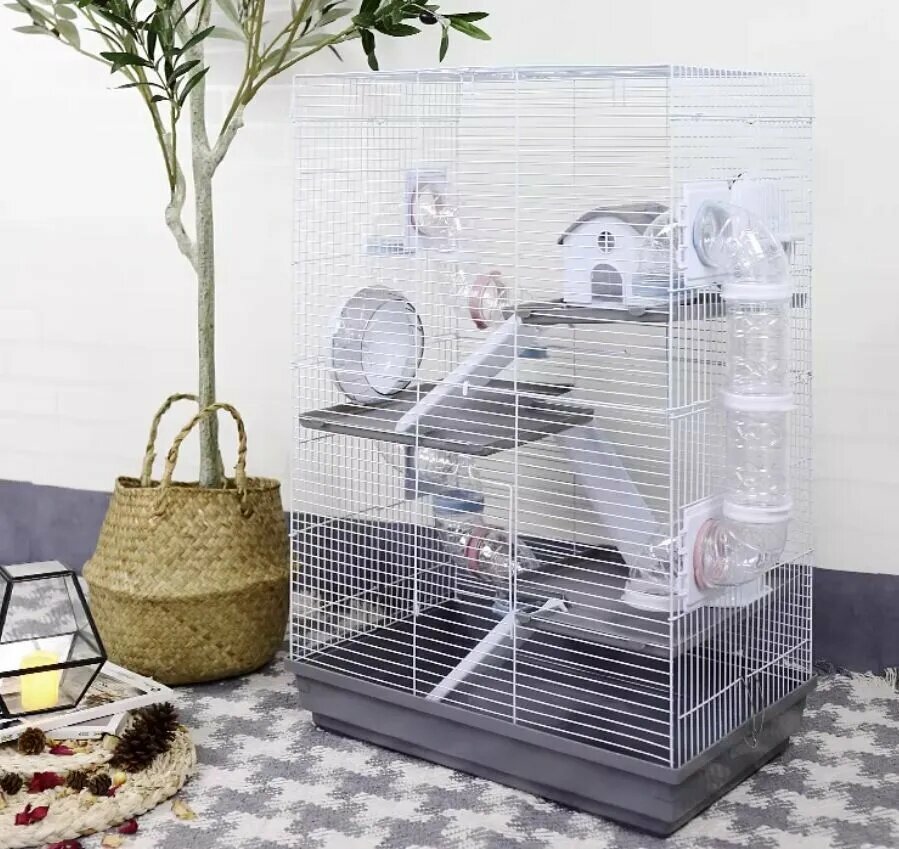 Клетка для хомяка, джунгариков и грызунов большая с лабиринтом