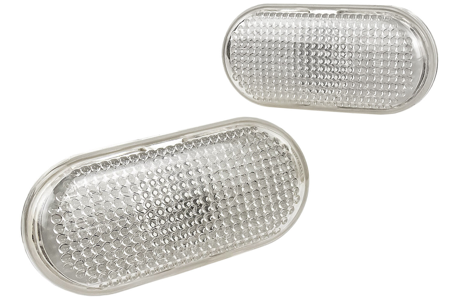 Комплект белых указателей поворота в крылья, 2 шт ML на Ларгус, Ларгус FL, Renault Duster, Logan 1-2, Sandero 1-2