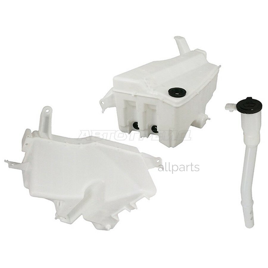 SAT ST-76-0022 Бачок омывателя Toyota Land Cruiser (J100) 98-07 / Lexus LX 98-02 (Под омыватели фар/ С горловиной)