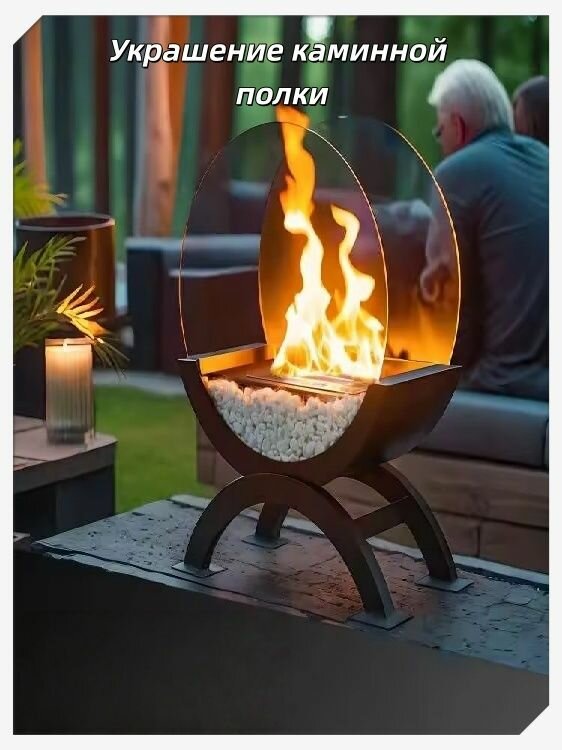 Биологический камин (закаленное стекло)