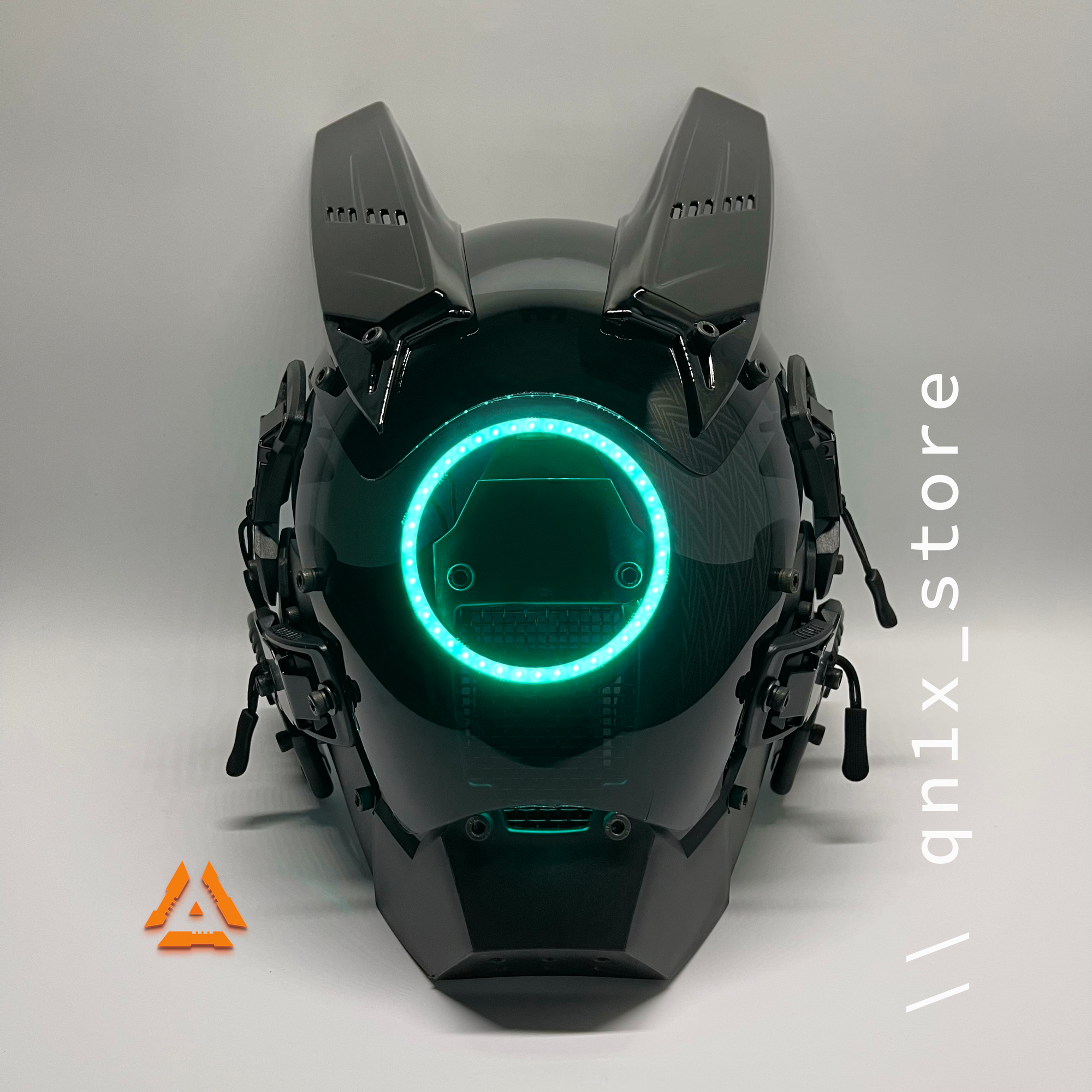 Маска 'Delta01 LED' от QN1X. Светодиодная для видео или фотосессии. Джедай из Star Wars. Косплей. Карнавал