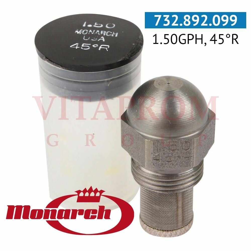 Форсунка Monarch 1.50GPH, 45R
