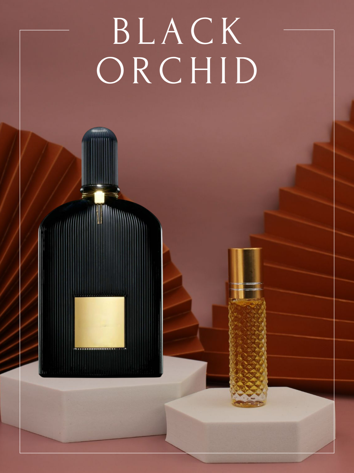 Духи масляные Black Orchid; Timeless Perfume; Блэк Орхид; Черная Орхидея роликовый флакон 8 мл